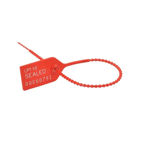RED COLORED PLASTIC NUMBERED SEALS 380X7MM 10 PCS PER PACK – aytumarine.nl